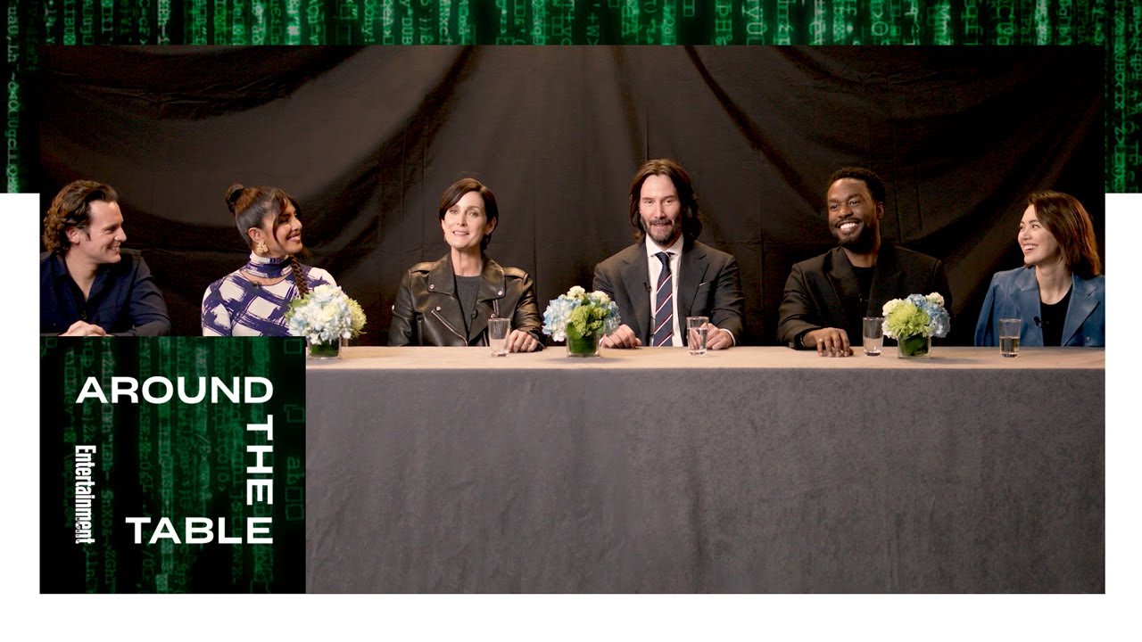 Around The Table with the Matrix Resurrection Cast - Matrix Fans